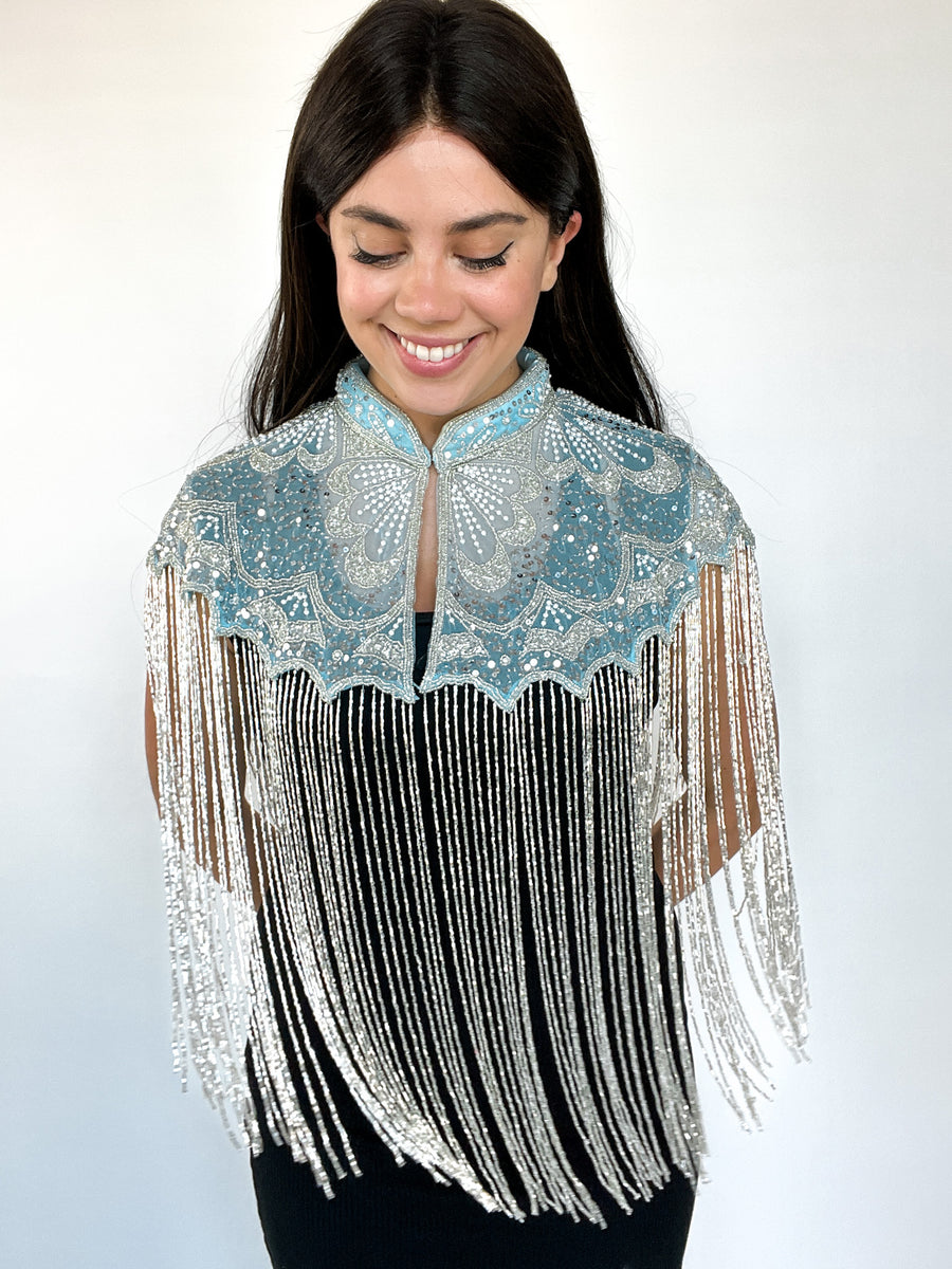 BEADED CAPES– HANDS OF HARLOW