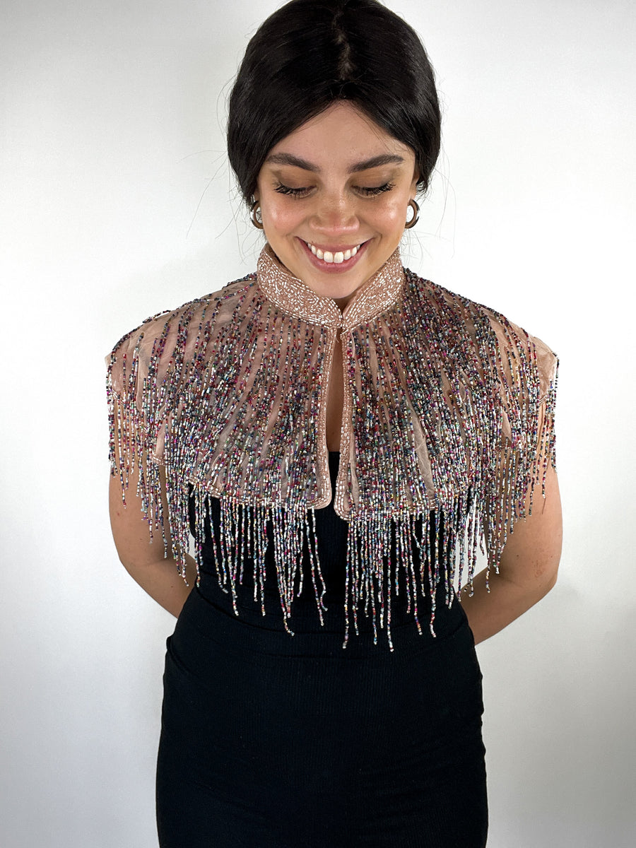 BEADED CAPES– HANDS OF HARLOW