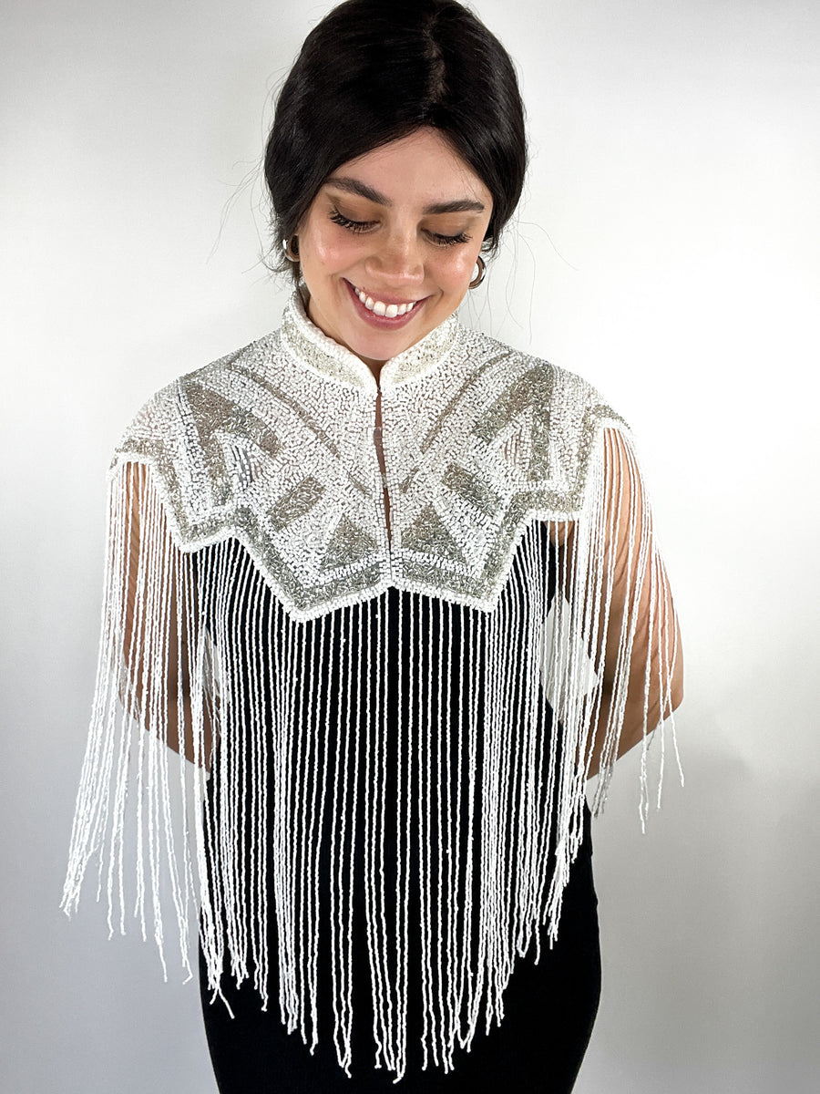 BEADED CAPES– HANDS OF HARLOW