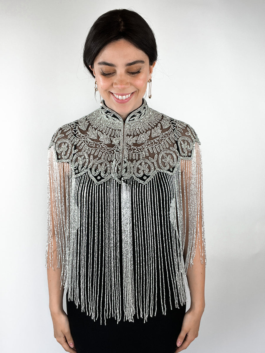 BEADED CAPES– HANDS OF HARLOW