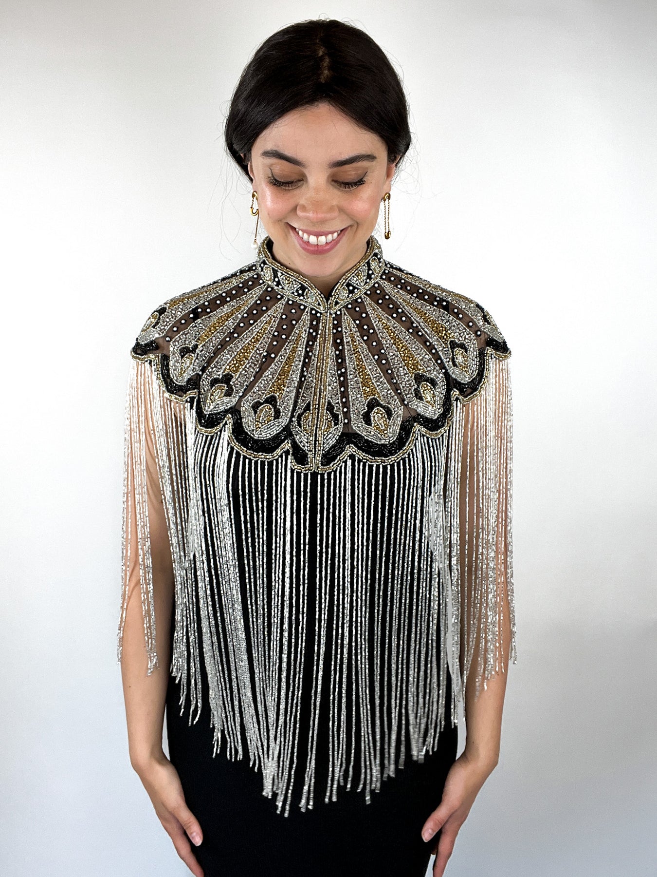BEADED CAPES– HANDS OF HARLOW