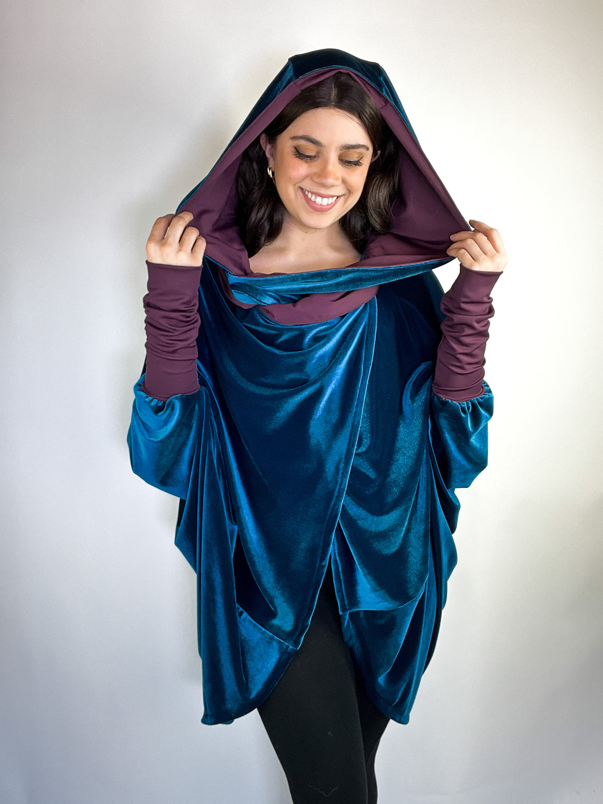 Shire Velvet Wrap Jacket– HANDS OF HARLOW