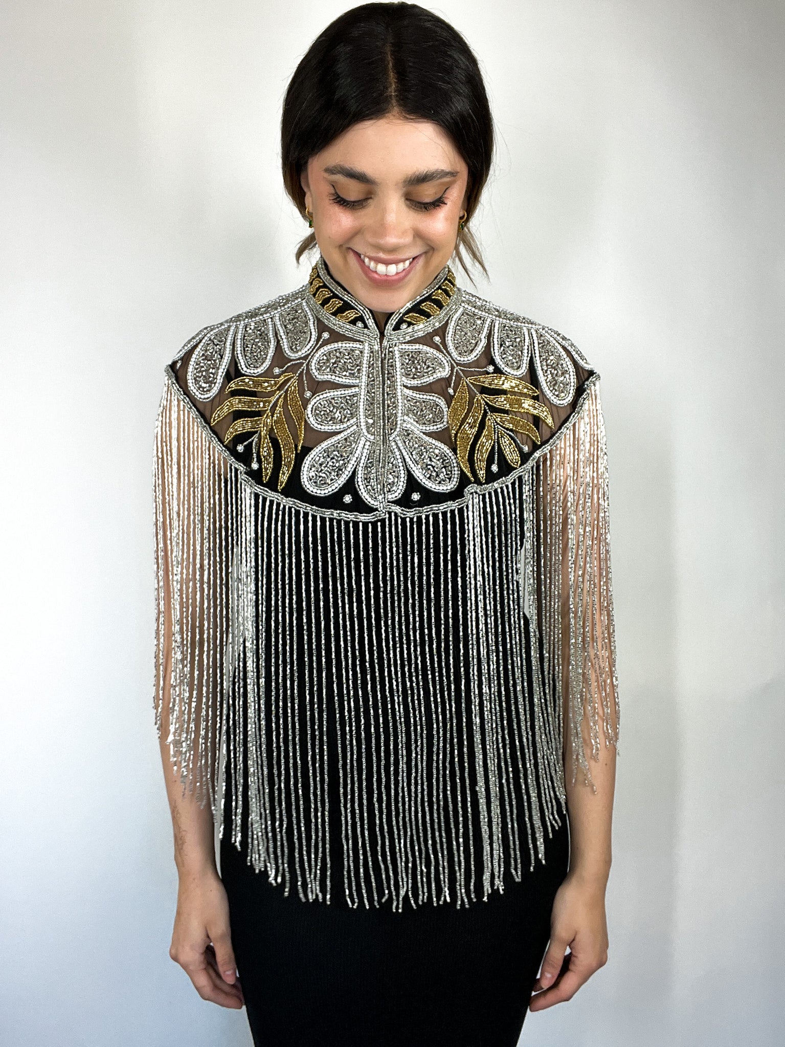 BEADED CAPES– HANDS OF HARLOW